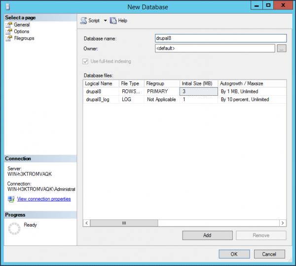 Drupal 8 on Windows, IIS, MSSQL and PHP | Hong Kong Digital Marketing Agency | Xenyo